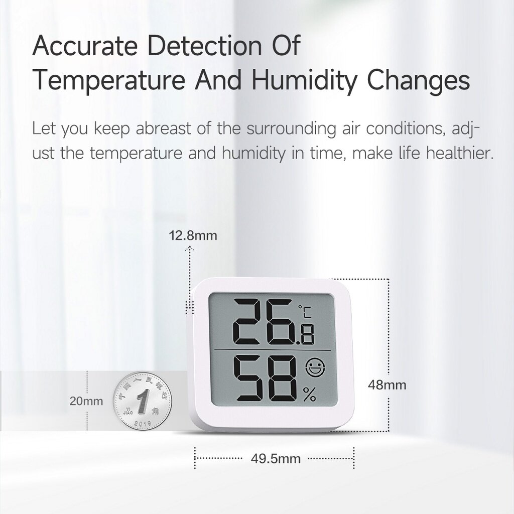 Xiaomi Youpin Digital Humidity Meter Hygrometer Thermometer Indoor Room ...