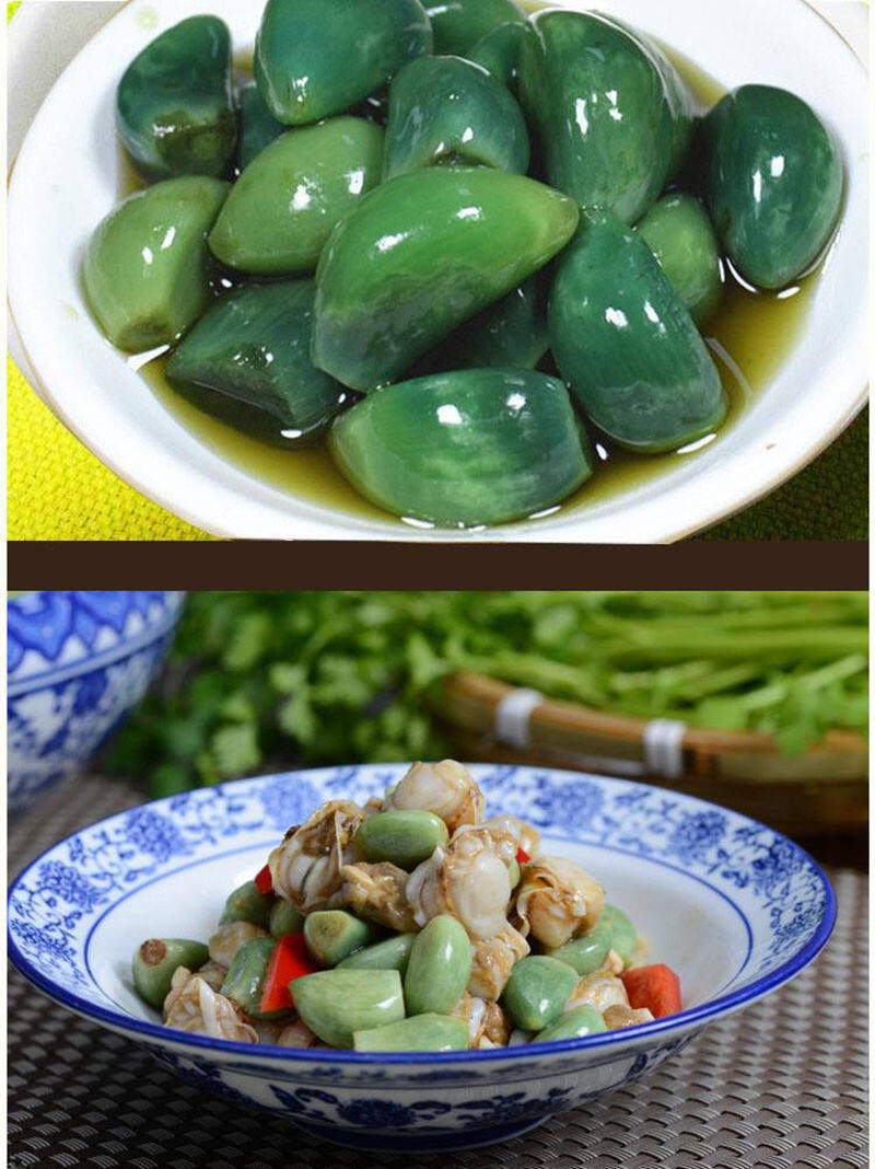 ZEJUN Jade Laba Garlic Green Garlic Vinegar ดอง กระเทียม กระเทียม 500g ...