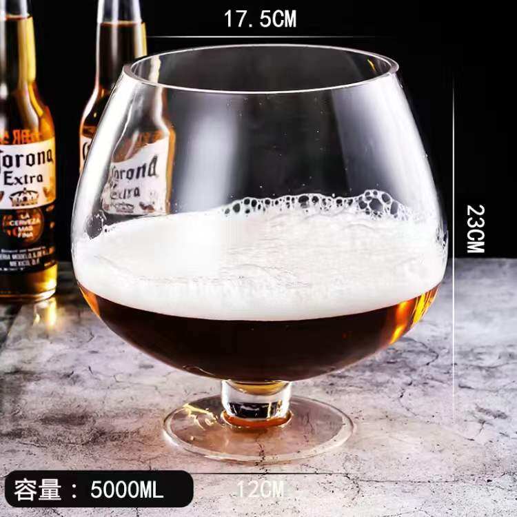 Extra Large Beer Mug Huge Oversized Giant Wine Glass Large Wine Glass ...