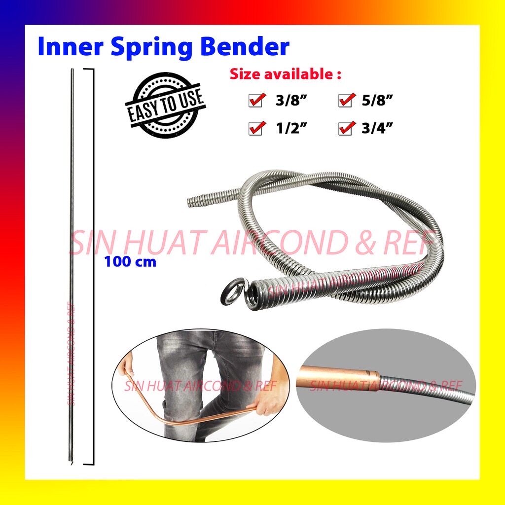 INNER SPRING BENDER 3/8 1/2 5/8 3/4 Spring Bender Dalam Copper Pipe ...