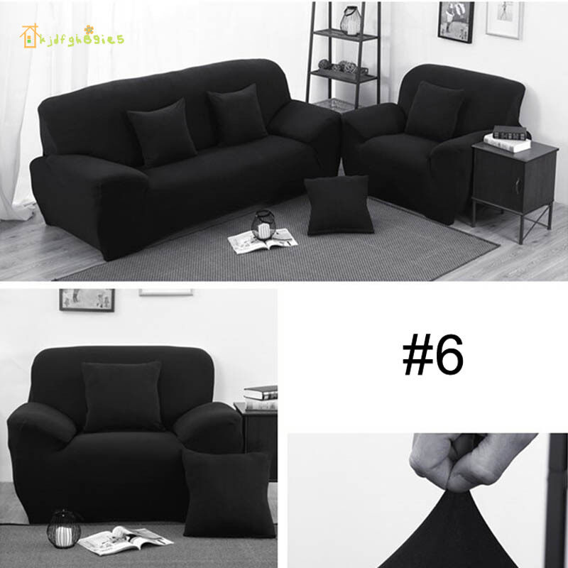 KJDF ยืดตัดผ้าคลุมโซฟาผ้าคลุมเก้าอี้นวมเนื้อนุ่มยืดหยุ่นผ้าคลุมโซฟา ...