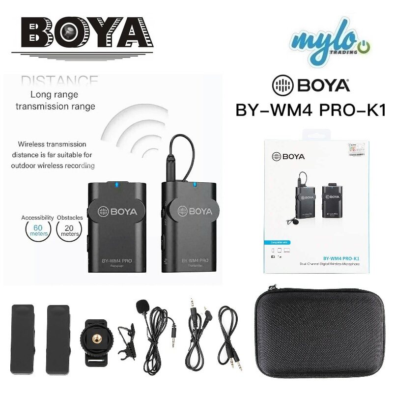 Boya BY-WM4 Pro-K1 Digital Wireless Microphone