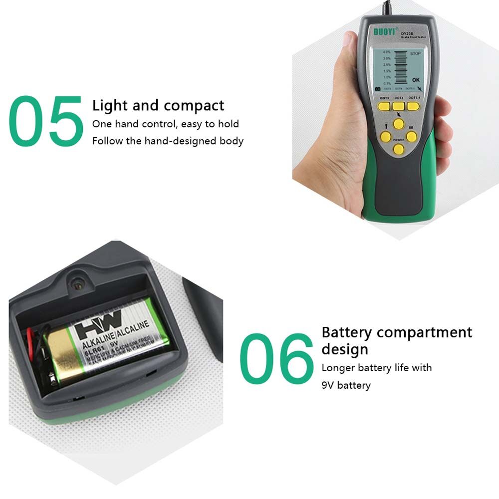 DSFDF การทดสอบน้ำมันน้ำมันเบรคสำหรับรถยนต์,เครื่องทดสอบน้ำมันเบรกแบบ ...