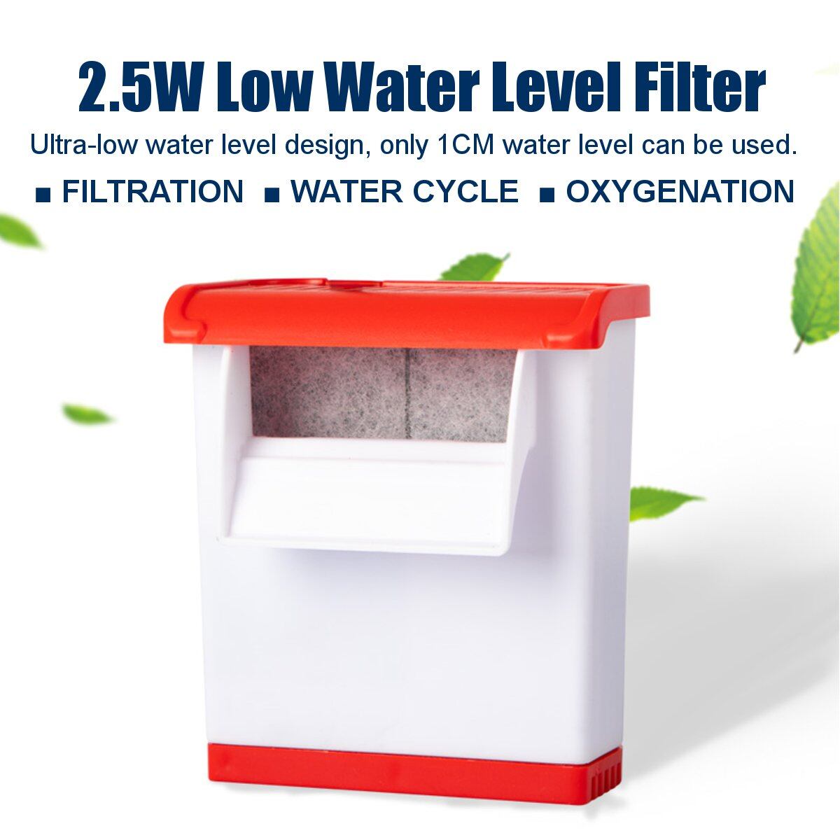 Low Water Level For Small Fish Tank/Turtle Tank Filter - Ferry - ThaiPick