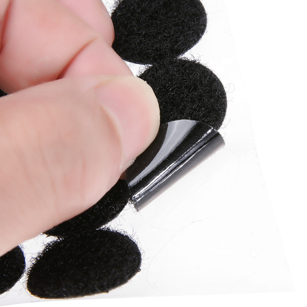 50 Pairs Round Double-sided Dots Sticker Strong Self Adhesive Fastener ...