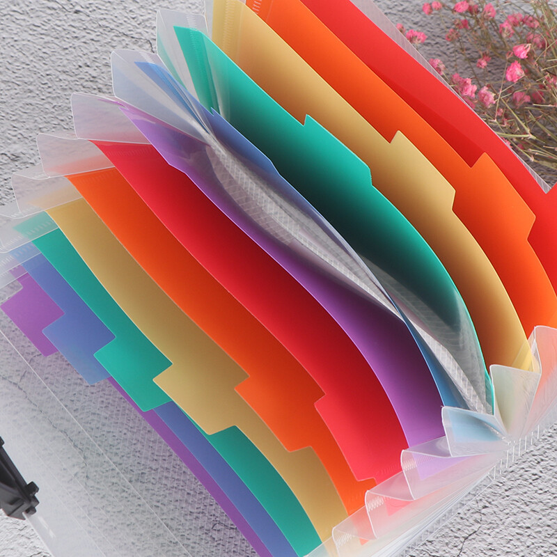 dgheg???? Office Supplies A6 Expanding File Folder Organizer Document ...