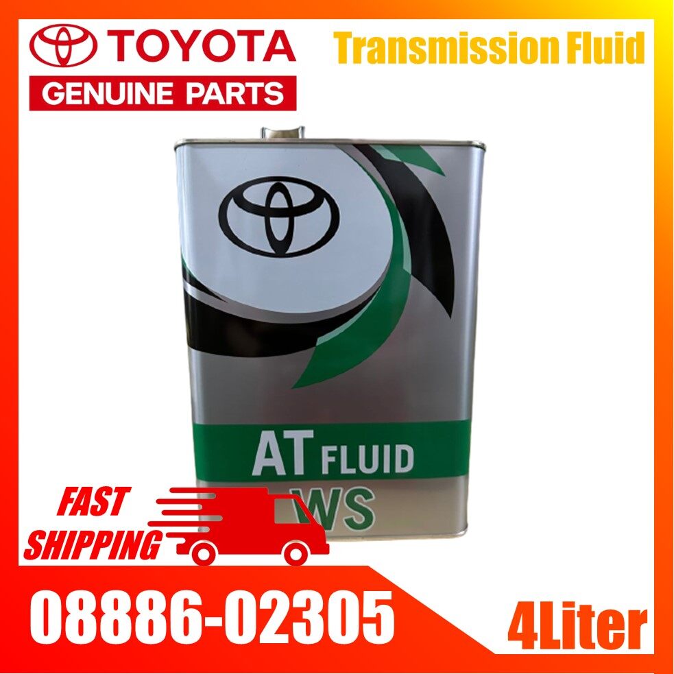 Genuine Toyota ATF WS Fluid Gear Oil 4L 08886-02305 – Gear Oil / Toyota ...