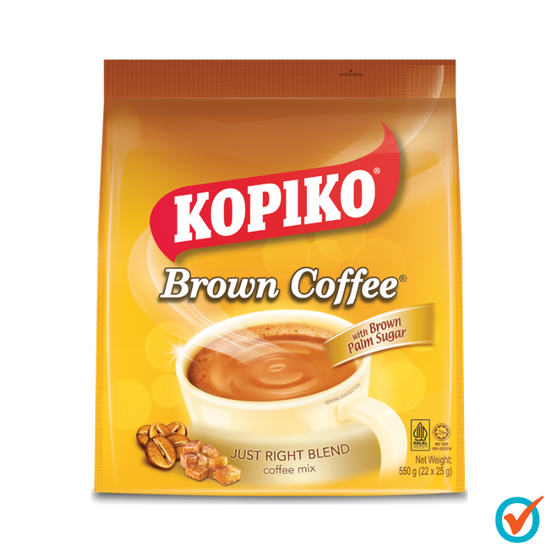 Kopiko Coffee Mix 550g (22x25g) - Brown | Lazada