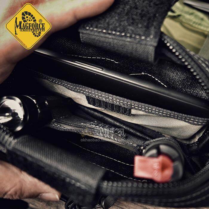 Mconagall Hoss MagForce MD01 MX แคช7นิ้วแนวนอนขยายกระเป๋ากระเป๋าหน้าอกกระเป๋าเป้สะพายหลัง ...