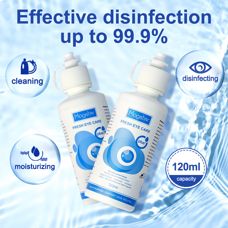 Magister Contact Lens Solution 120ml*1 bottle Multi-purpose Contact ...