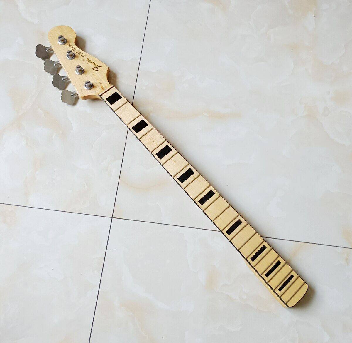Fender Jazz Bass Neck maple fretboard block inlay 4 String 5 String ...