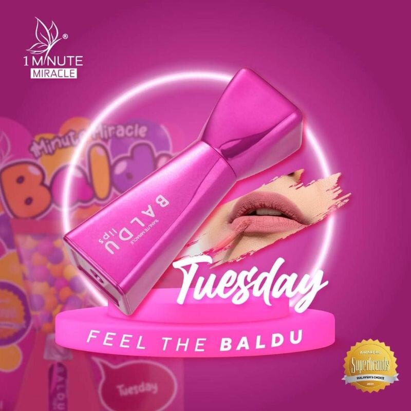 1 MINUTE MIRACLE THE CANDY MAFIA 1mm lipmatte 1 MINUTE MIRACLE lipmatte liptint 1 MINUTE MIRACLE ...