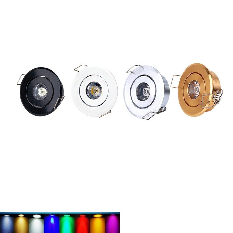 Downlight LED Mini Ceiling Spot Light 3W Cabinet Furniture Recessed ...