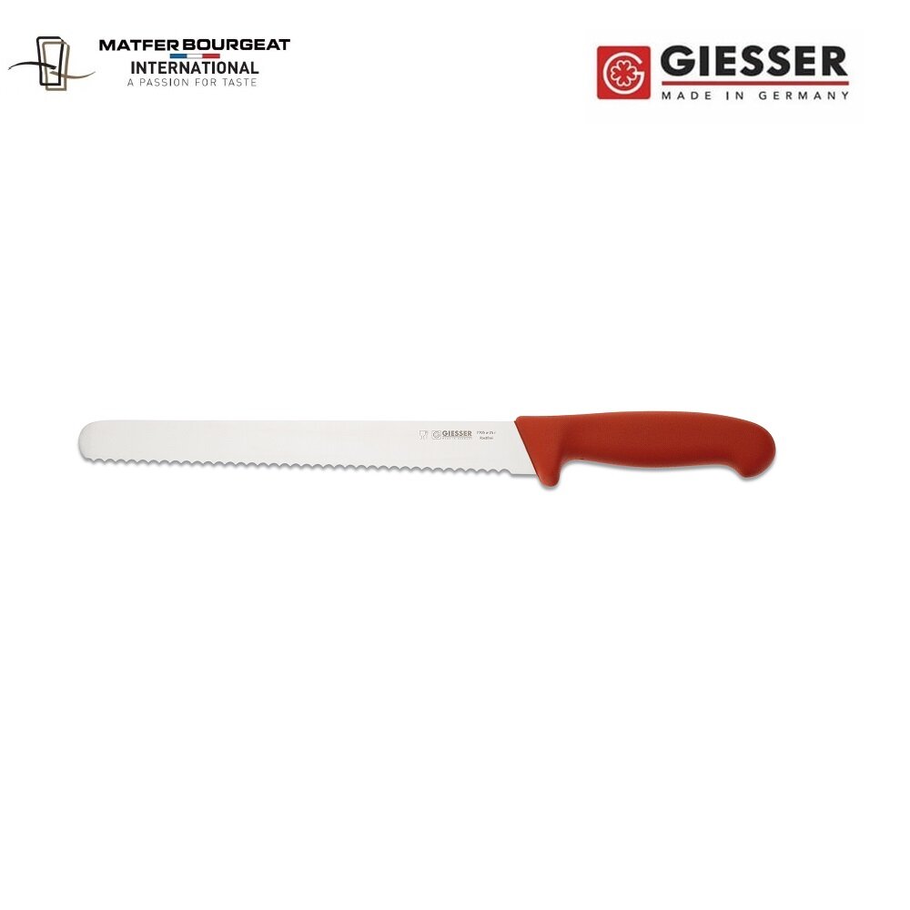 Giesser Messer Wavy Edge Slicing Knife / Bread knife - 25cm / HACCP ...