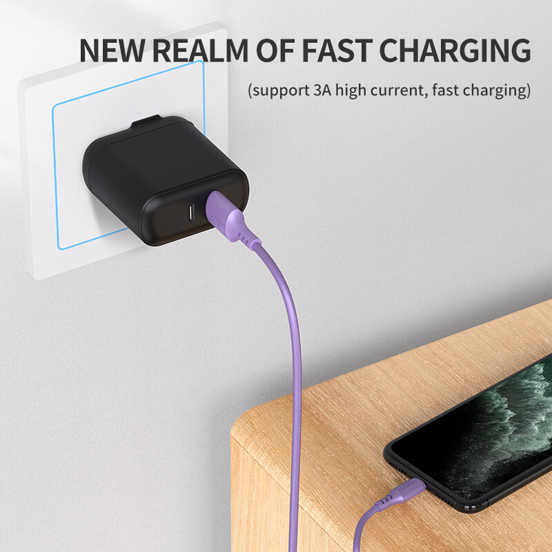 HKRETI genuine brand mobile phone fast charging USB cable, 2.4A ...