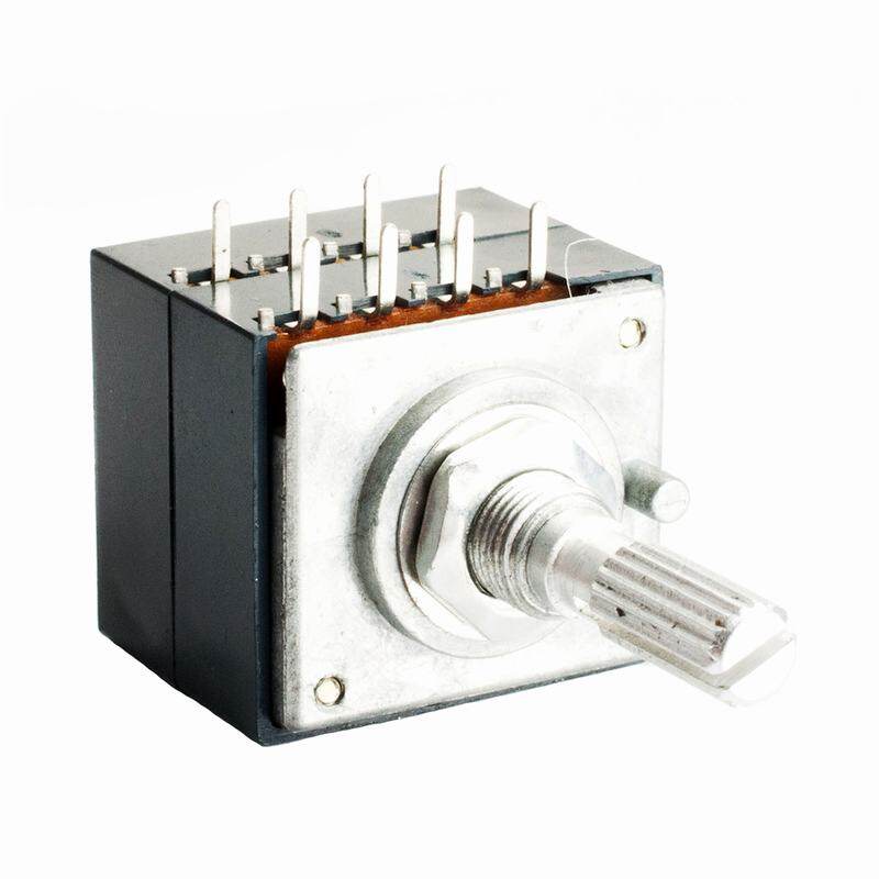 ALPS 50K 100K 250K 500K สเตอริโอ Dual Volume Potentiometer ควบคุม ...