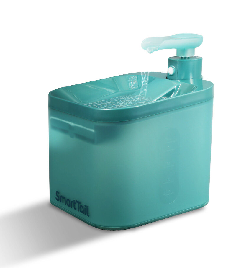 SmartTail Cat Water Fountain Wireless Sensor Water Feeder Pet Green 2 ... SmartTail Cat Water Fountain Wireless Sensor Water Feeder Pet Green 2 ...