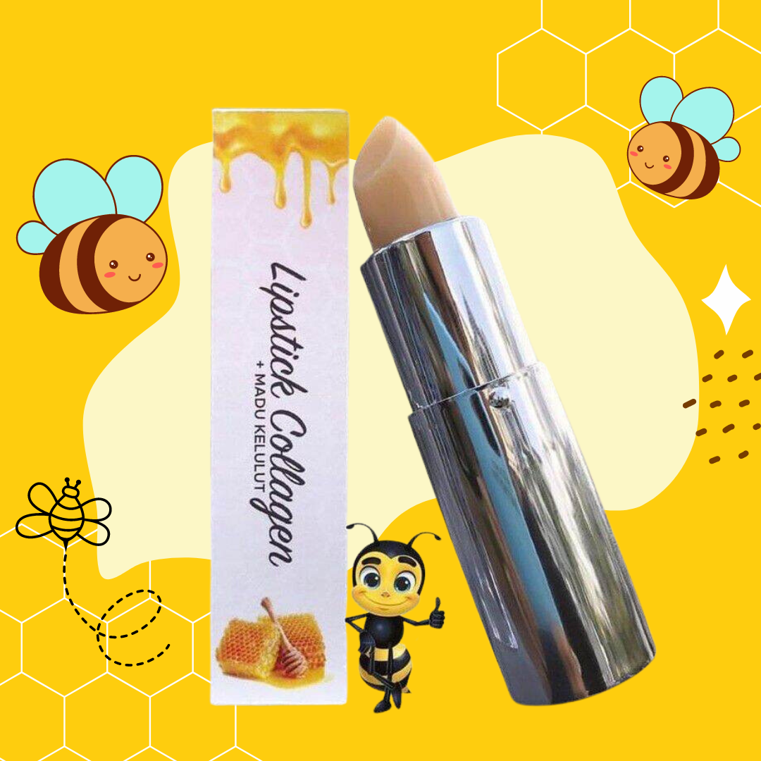 DHERBS Lipstick Collagen madu kelulut | Lazada