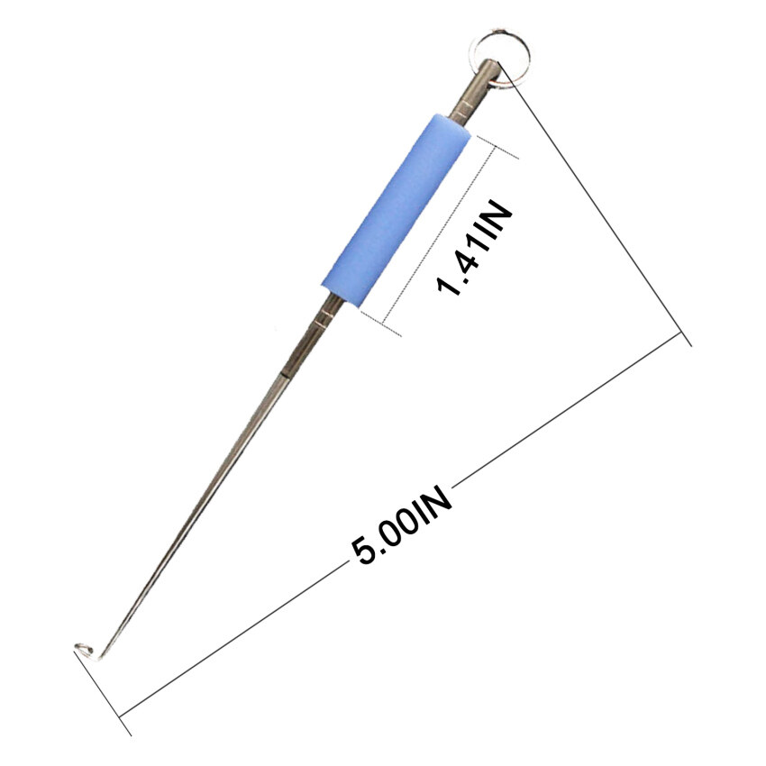 สแตนเลสความปลอดภัย Unhooker ตะขอตกปลา Unhooker Remover Quick Unhooker ...