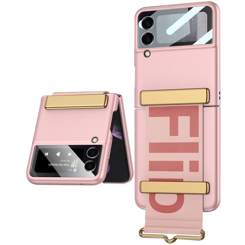 Case with Strap for Z Flip 3 Holder PC Case for Samsung Z Flip 3 Film ...