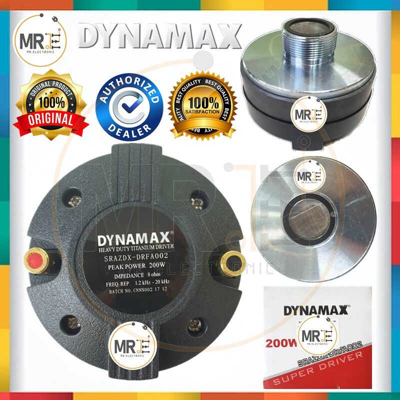 DYNAMAX TWEETER DRIVER MAGNET 220W DRFA003 / 200W DRFA002 DYNAMAX DRIVER DYNAMAX TWEETER | Lazada