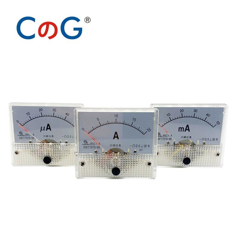 85c1 Ammeter Dc Analog Meter Panel Pointer Type 1a 2a 3a 5a 10a 20a 30a ...