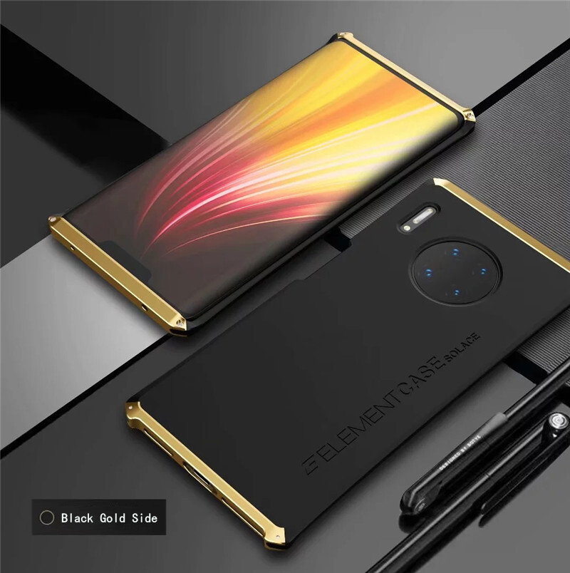 สำหรับHuawei Mate 30 Pro CaseโลหะอลูมิเนียมCase Perfectรู้สึกหรูหราHard ...