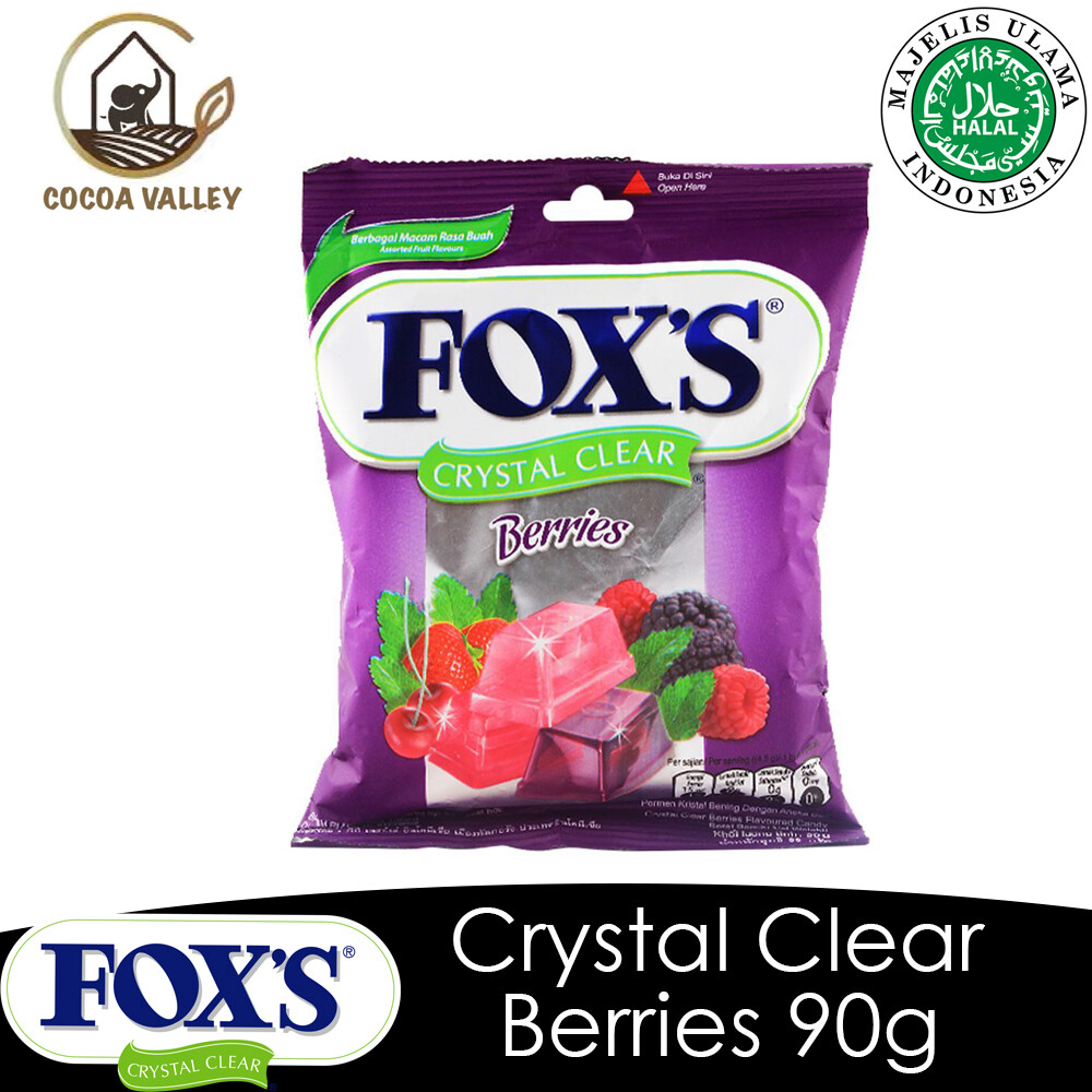 Fox's Crystal Clear Berries Candy 90g (Made in Indonesia) | Lazada