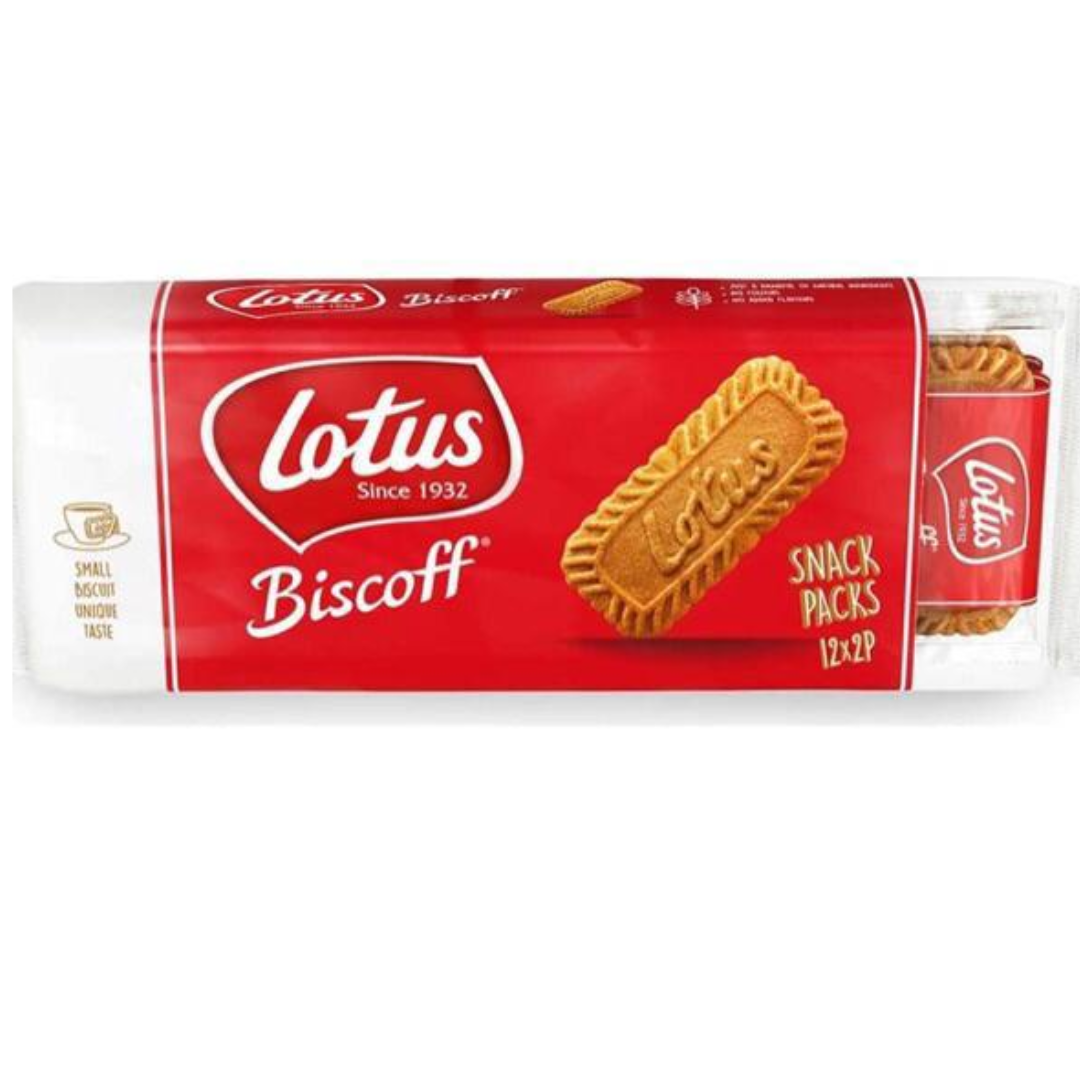 Lotus Biscoff Original Caramelized Biscuit 186g 12x2P/124g 8x2P | Lazada