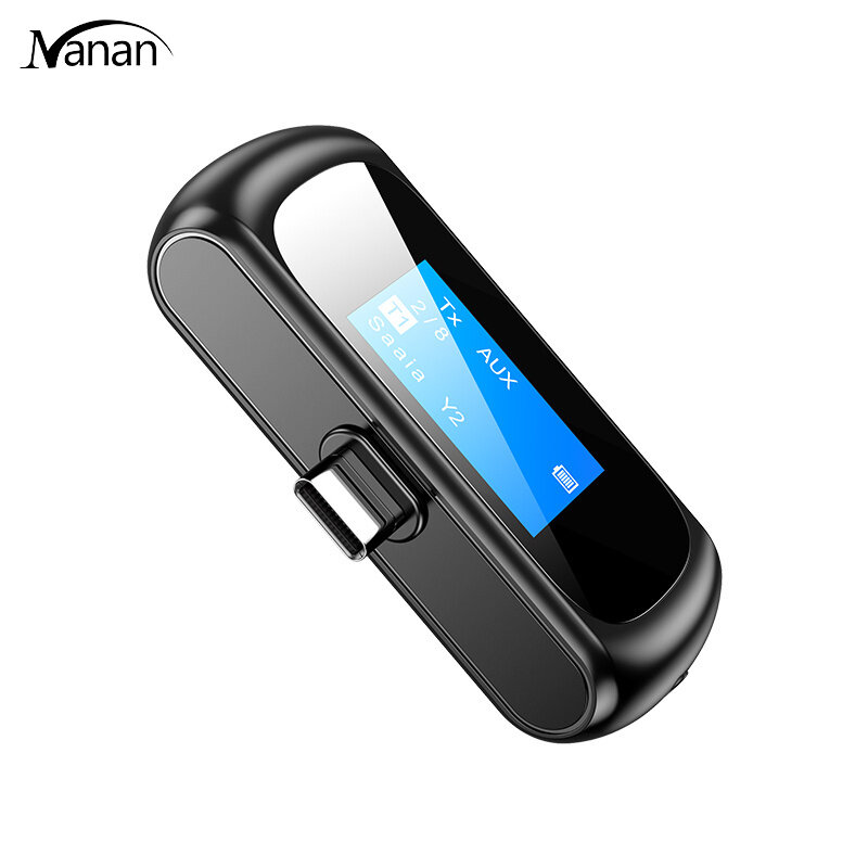 Type-C Bluetooth-Compatible Receiver Transmitter อะแดปเตอร์ไร้สายหน้าจอ ...