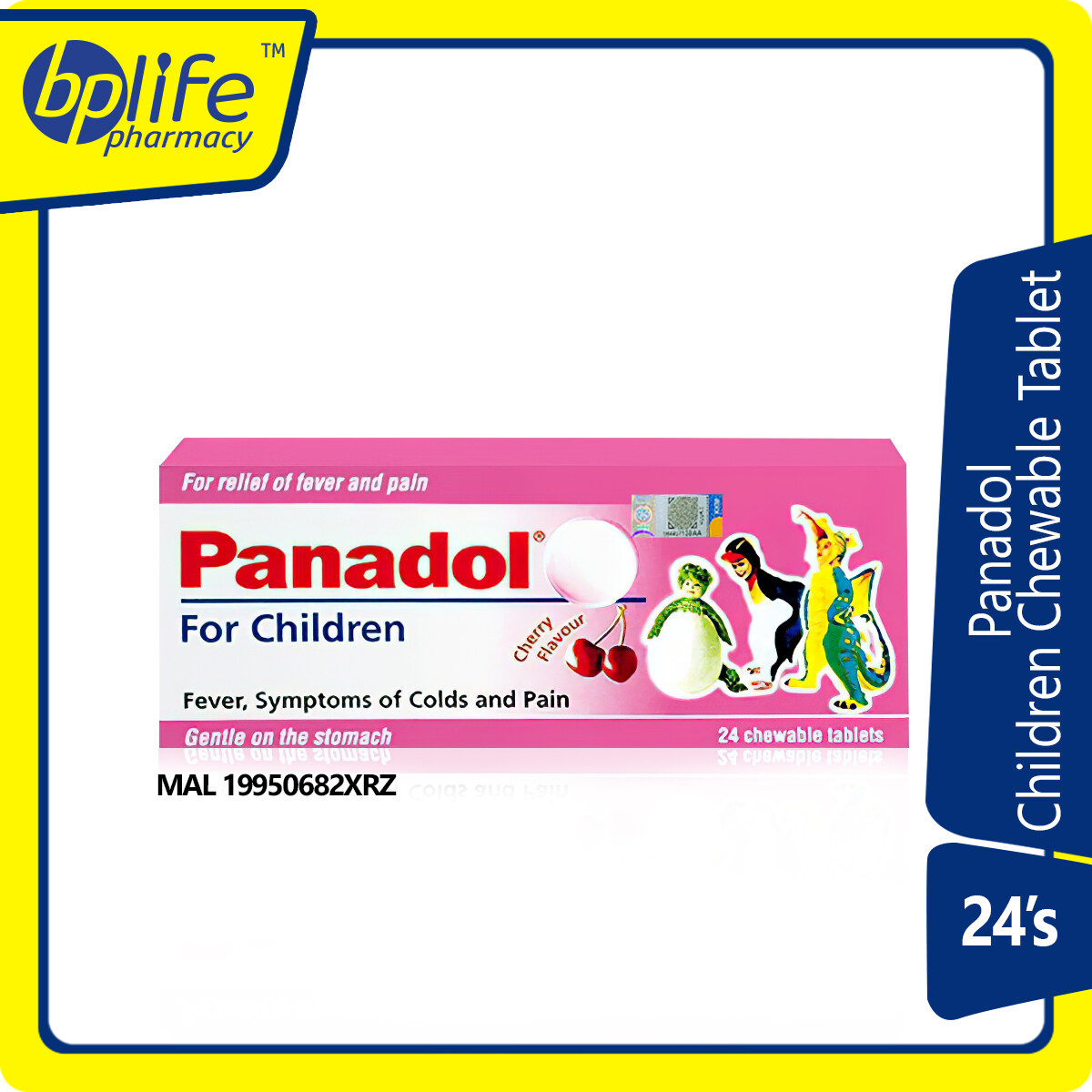 Panadol Children Chewable Tablet 24s | Lazada
