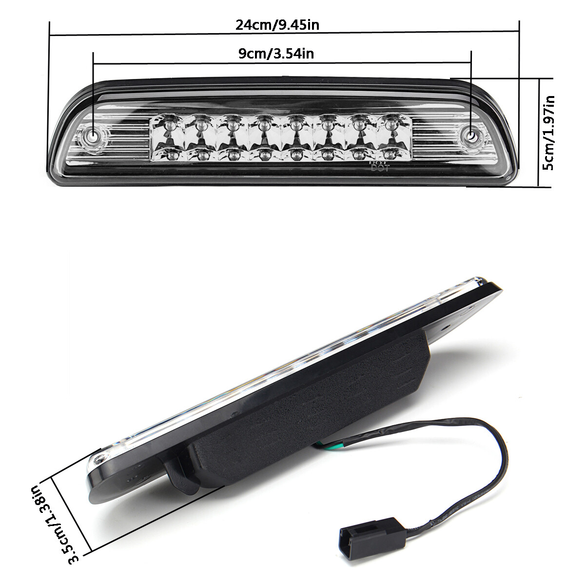 ไฟเบรคท้ายรถสำหรับ Toyota Tacoma,ไฟเบรคที่สามติดสูง1995 OEM 2016 ...