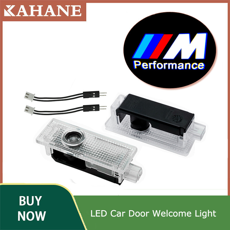 2Pcs LED Car Door Light รถประตูยินดีต้อนรับโปรเจคเตอร์โลโก้ Ghost Shadow Light สำหรับ BMW E81 ...
