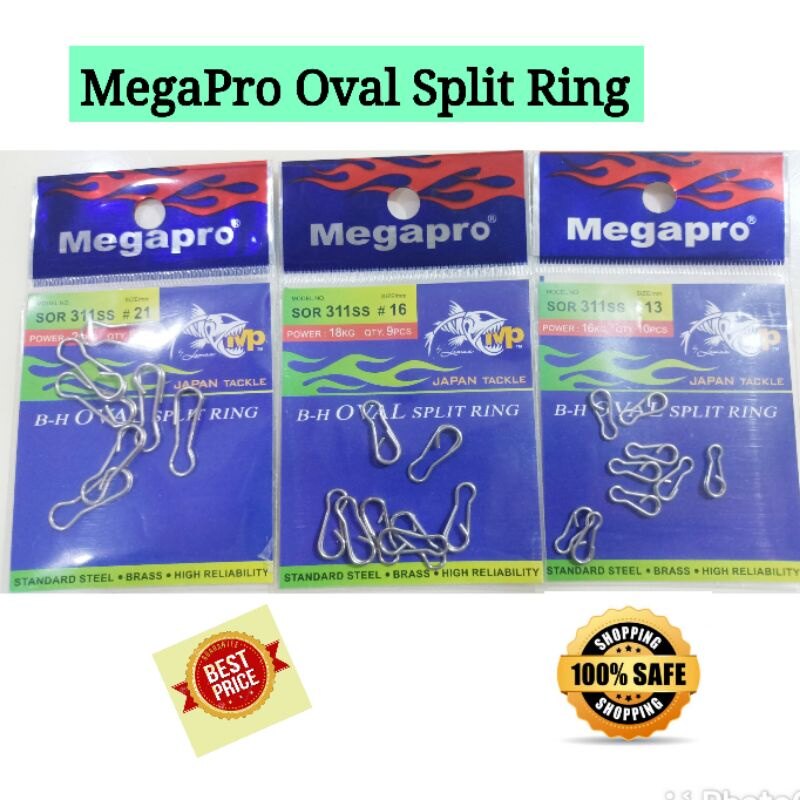 MegaPro Oval Split Ring | Lazada