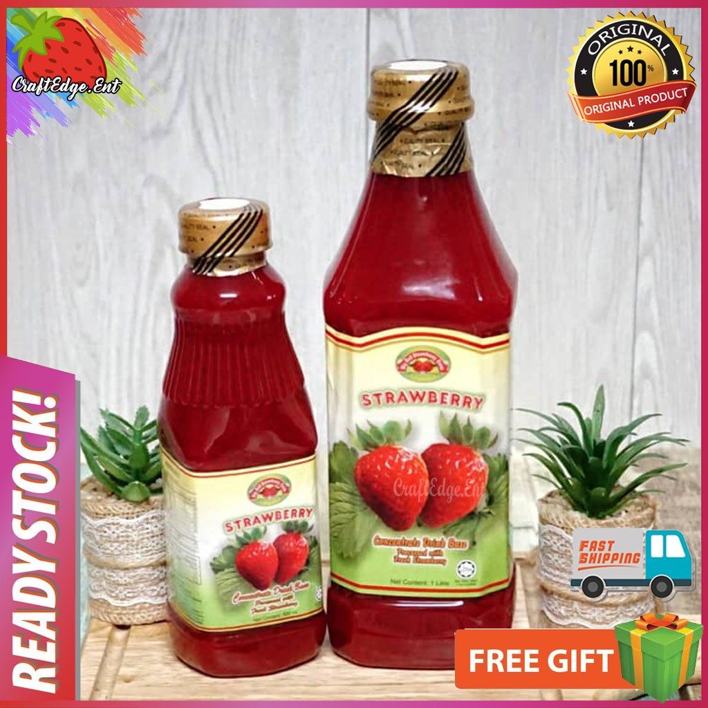Jus | kordial | Cameron Highlands | Strawberi | Strawberry | Juice ...