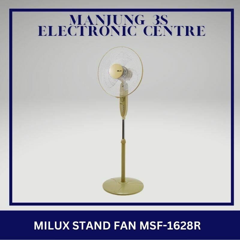 Milux 16" Stand Fan with Remote Control | Lazada