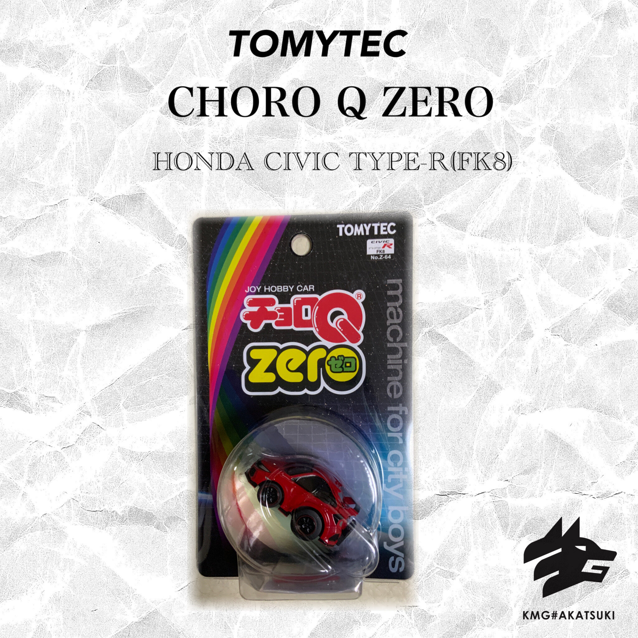 【DIRECT FROM JAPAN】TOMYTEC CHORO Q ZERO/HONDA CIVIC TYPE-R(FK8) RED | Lazada PH