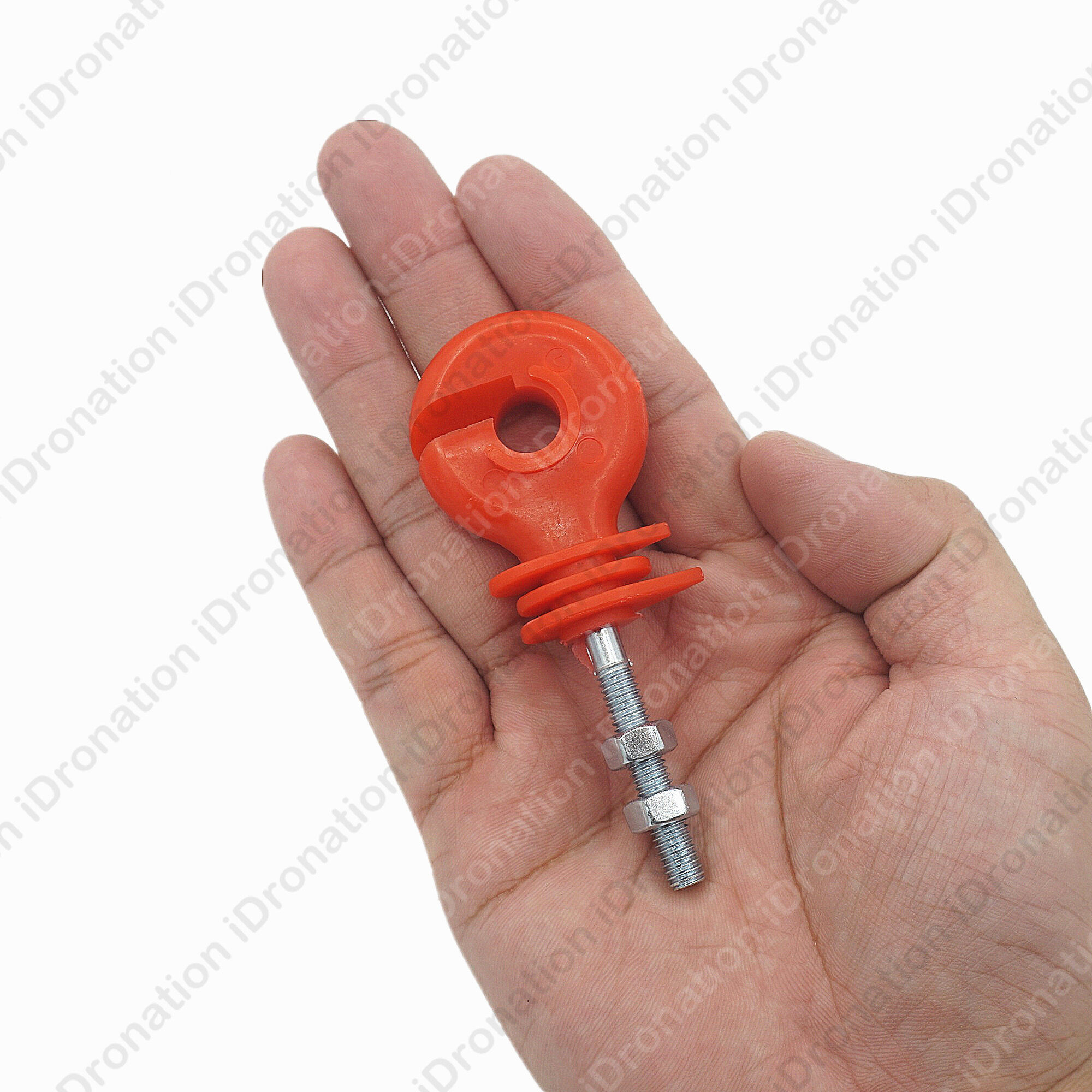 🔥 Hook Screw Nut Wood Post Insulator Hooks Electric Fence Pagar Api ...