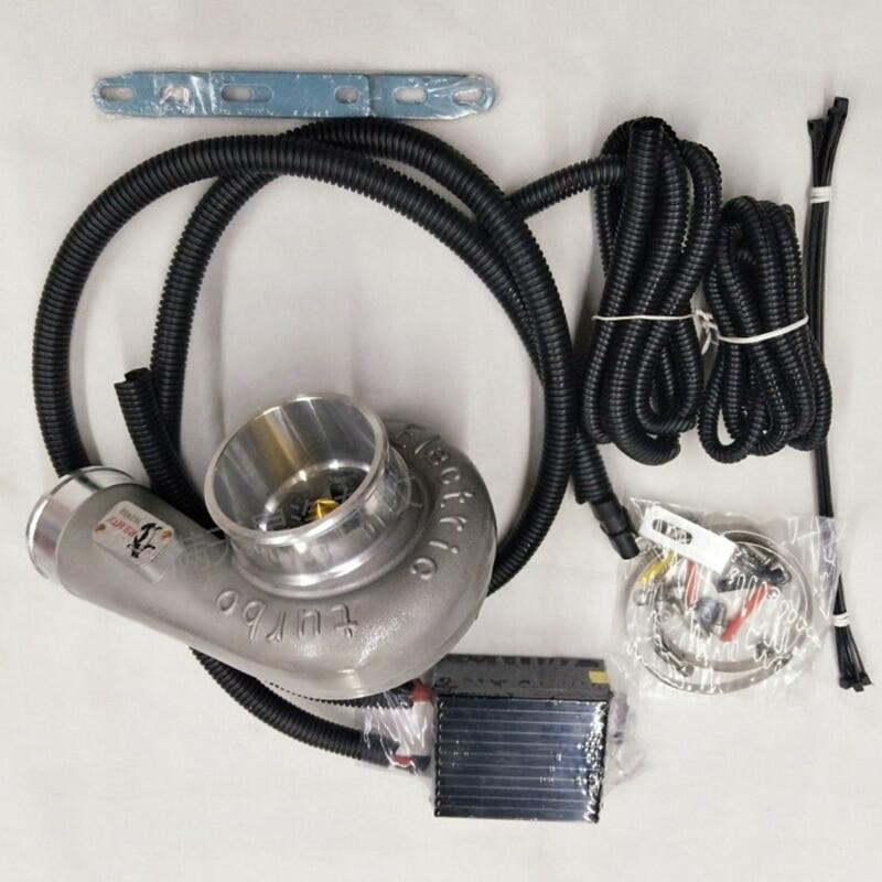 Universal 12V Electric Turbo Supercharger Kit Thrust Electric ...