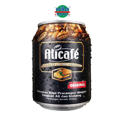 Alicafe Tongkat Ali and Ginseng Original 250ml - Can Series | Lazada