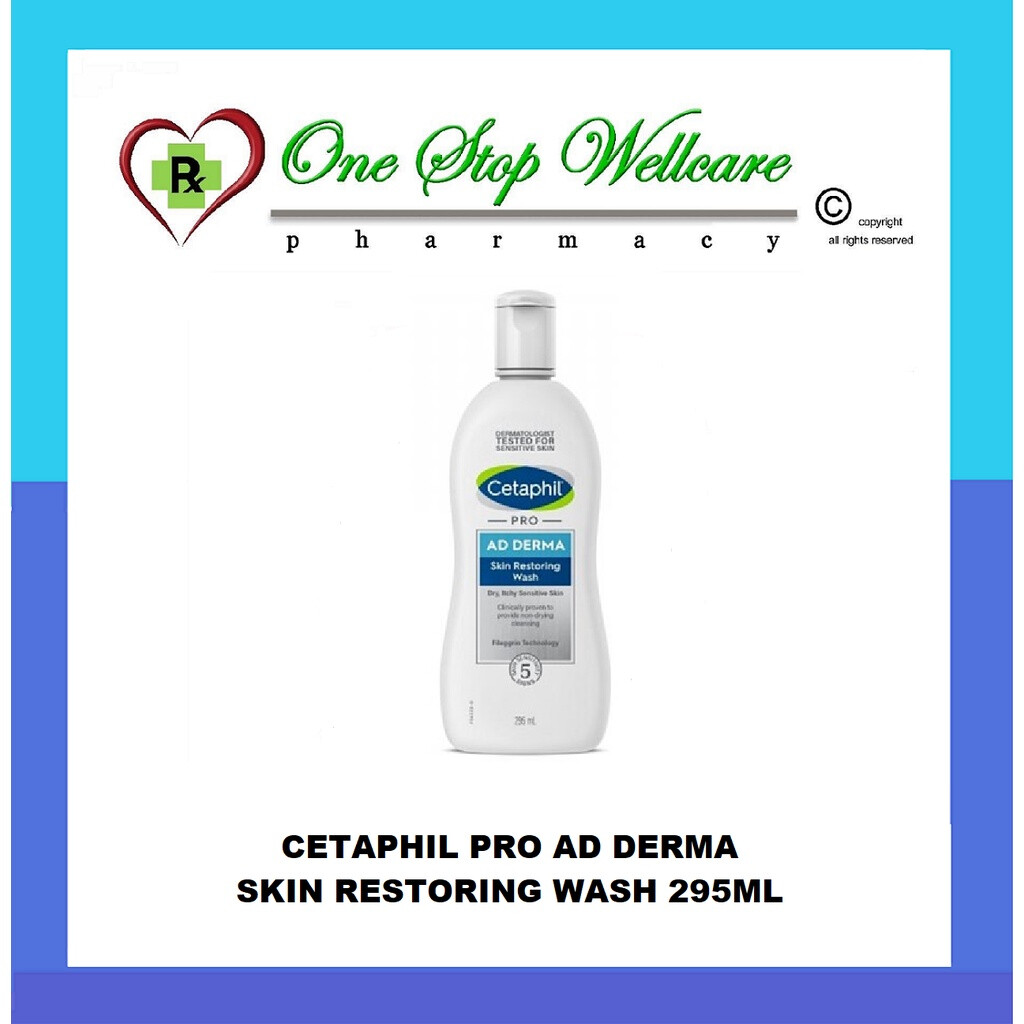CETAPHIL PRO AD DERMA SKIN RESTORING / REPAIR CREAM ( WASH 145ML ...