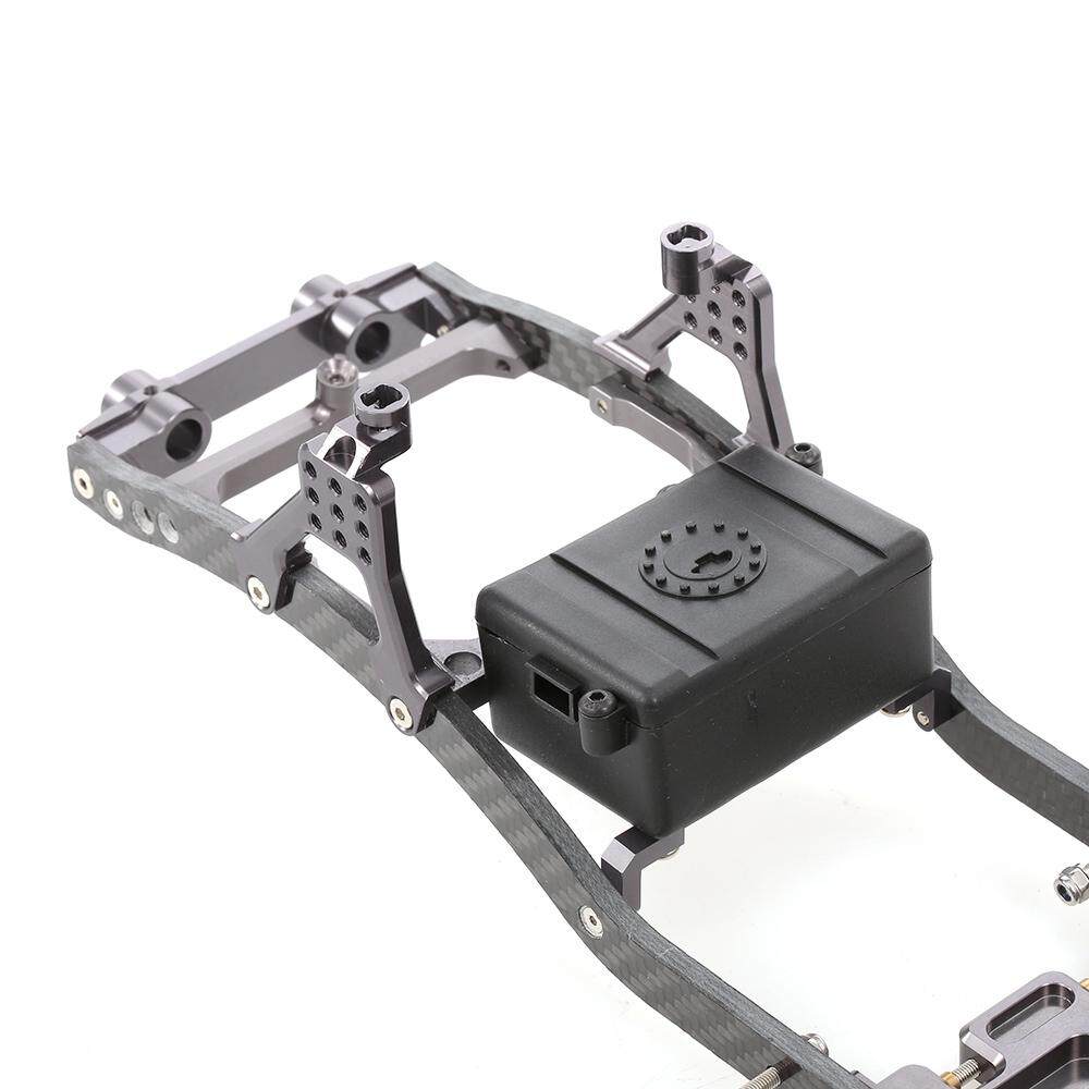 【ขาย & Ready สหรัฐอเมริกา Stock 】 SCX10กรอบคาน Carbon Graphite Chassis ...