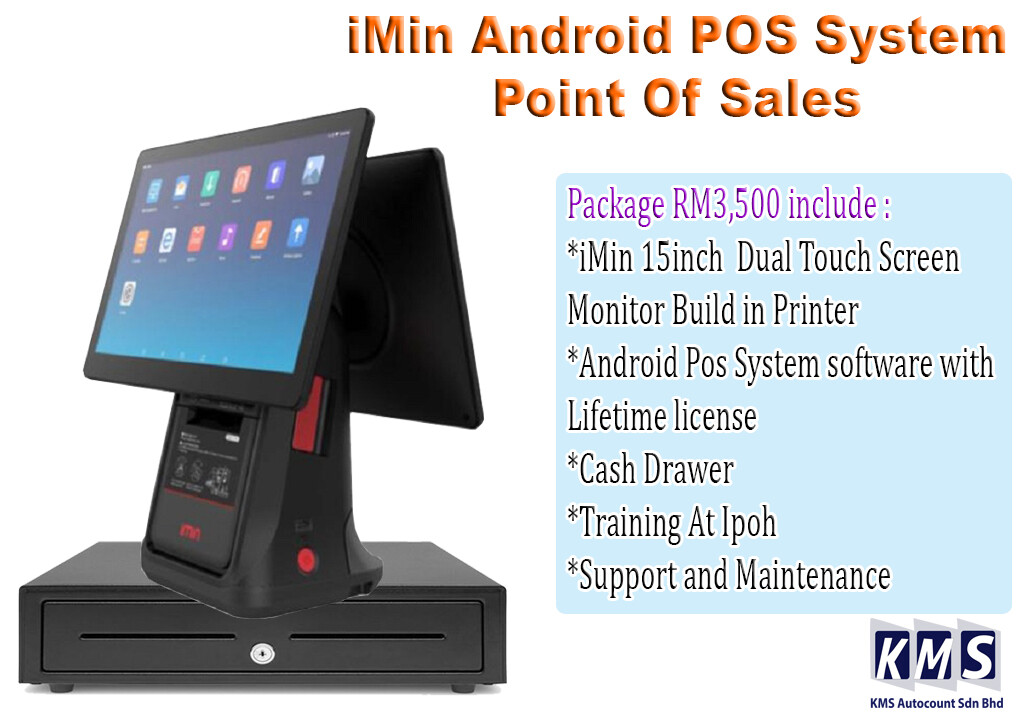 iMin Android POS System Point of Sales Package 1 | Lazada