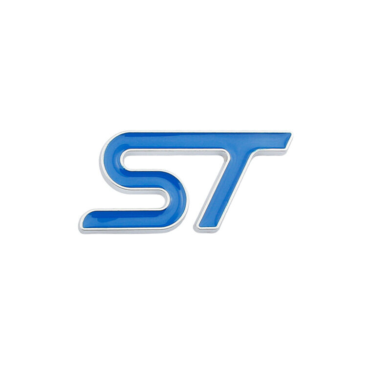 ST logo for new Ford ESCORT Focus Mondeo Ecosport Fiesta Rear emblem ...