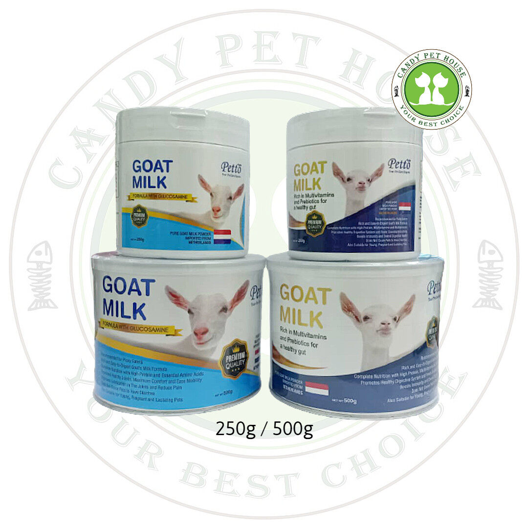 Petto Goat Milk With Multivitamins & Prebiotics / Glucosamine For Cats ...