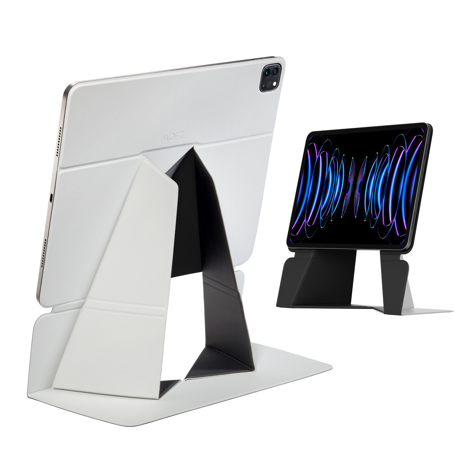MOFT Vegan Leather Folio Stand with Multiple Viewing Angles Magnetic ... MOFT Vegan Leather Folio Stand with Multiple Viewing Angles Magnetic ...