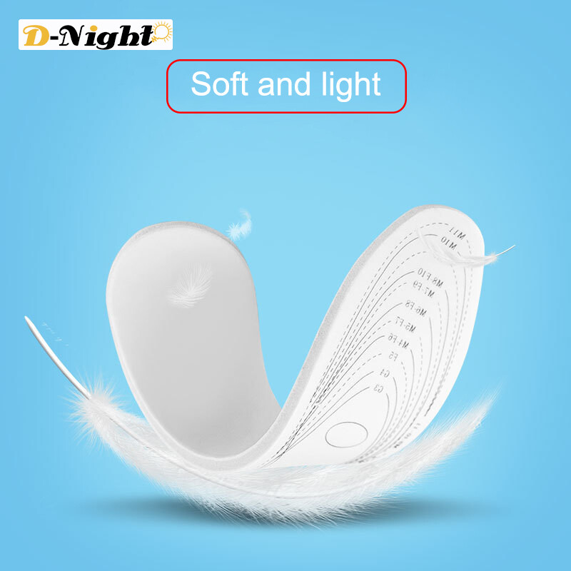 D-Night แผ่นรองรองเท้าเมมโมรีโฟมเสริมเท้า,อุปกรณ์ดูแลเท้าโค้งบรรเทา ...