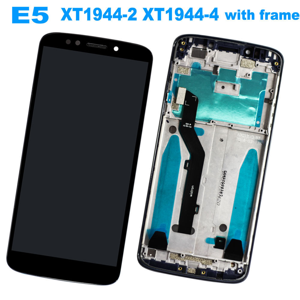 จอ LCD แบบดั้งเดิมสำหรับ Motorola Moto E5 Plus E5Plus XT1924 E5 Play XT1920 XT1921 E5 XT1944-2 ...