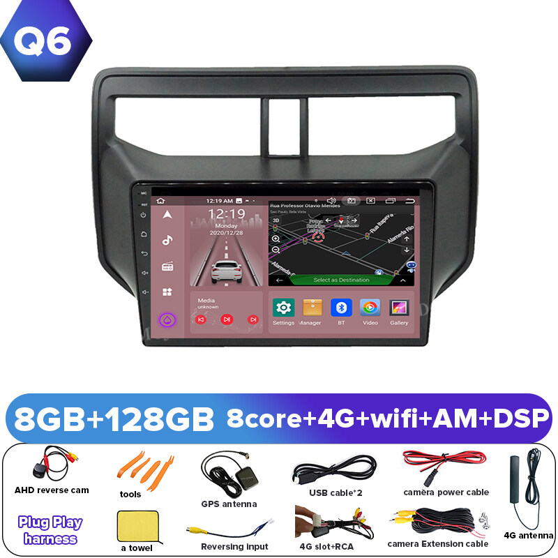 MUJAJNDO for Toyota rush 2 4 8GB RAM android12 9inch voice command head ...