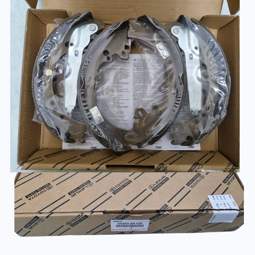 ORIGINAL TOYOTA HILUX VIGO KUN25 KUN26 REAR BRAKE DRUM SHOE 04495-0K120 ...